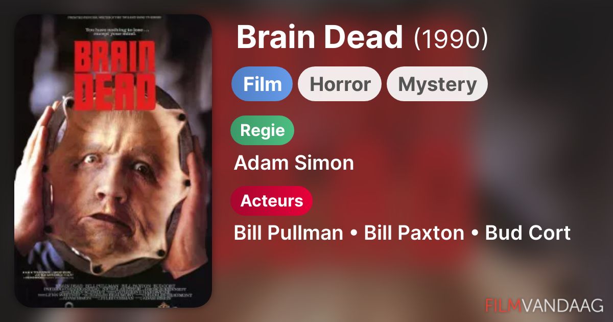 Brain Dead (film, 1990) - FilmVandaag.nl