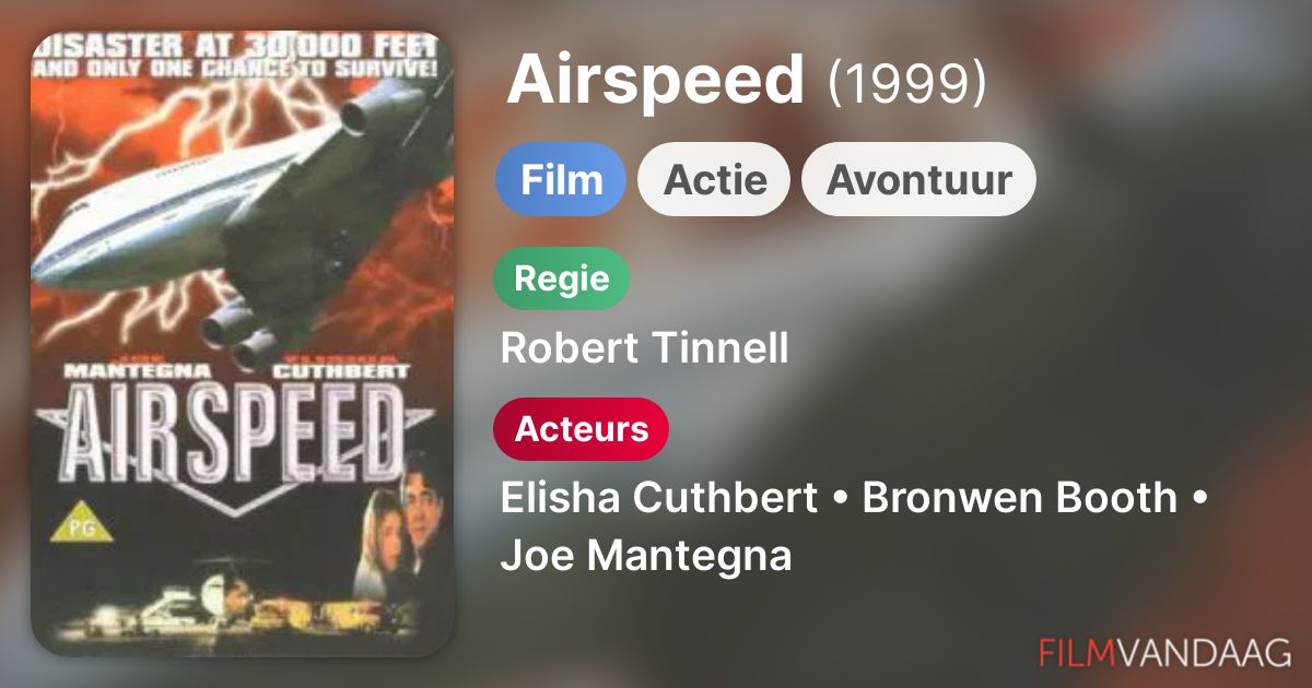 Airspeed (film, 1998) - FilmVandaag.nl