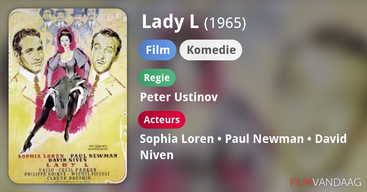 Lady L (film, 1965) - FilmVandaag.nl
