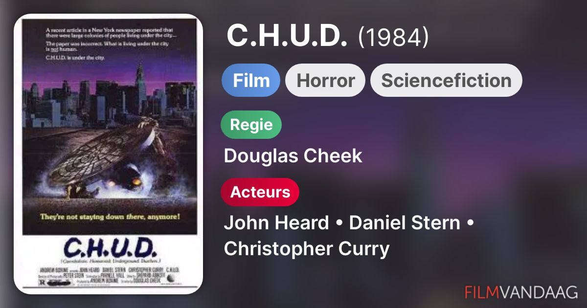 C.H.U.D. (film, 1984) - FilmVandaag.nl