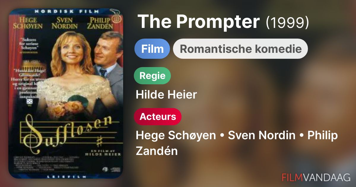 The Prompter (film, 1999) - FilmVandaag.nl