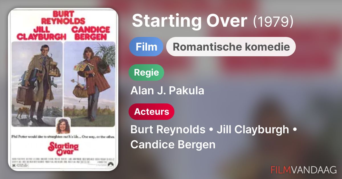 Starting Over (film, 1979) - FilmVandaag.nl