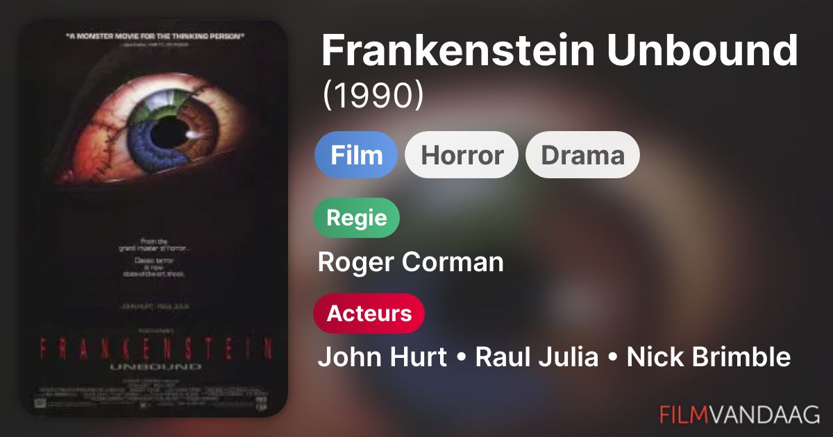 Frankenstein Unbound (film, 1990) - FilmVandaag.nl