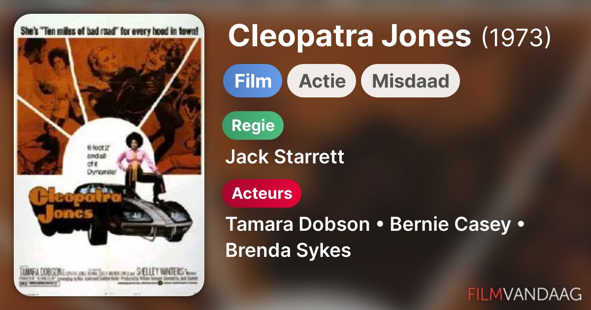 Cleopatra Jones (film, 1973) - FilmVandaag.nl