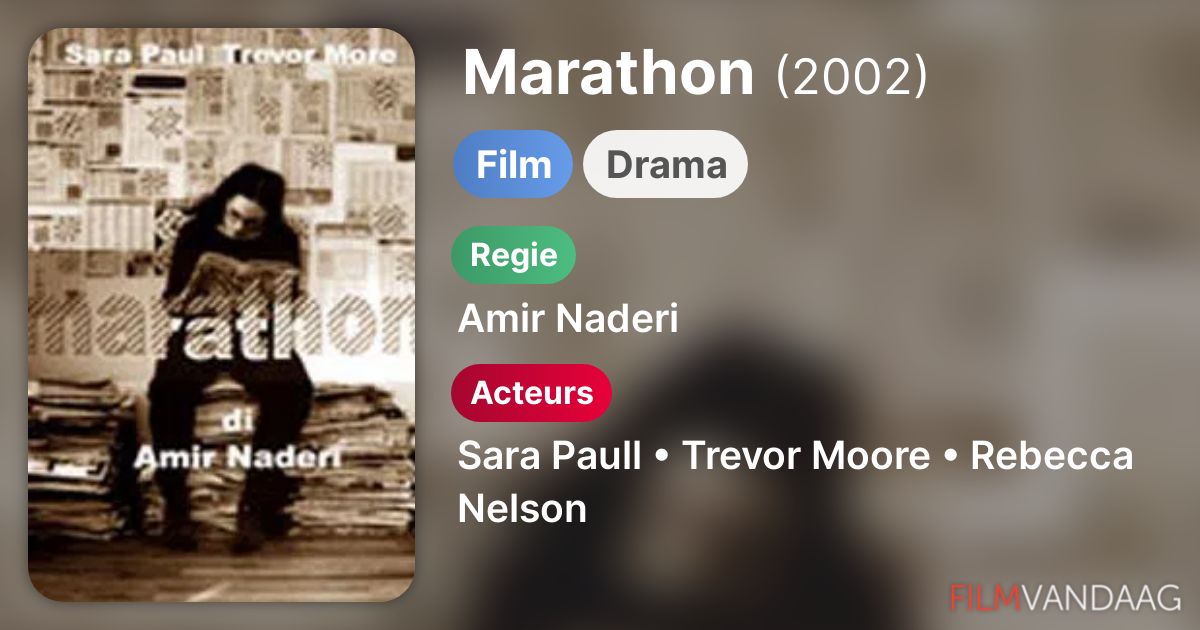 Marathon (film, 2002) - FilmVandaag.nl