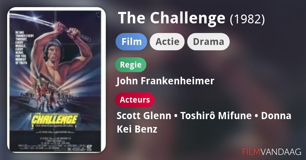 The Challenge (film, 1982) - FilmVandaag.nl