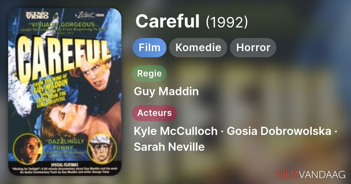 Careful (film, 1992) - FilmVandaag.nl