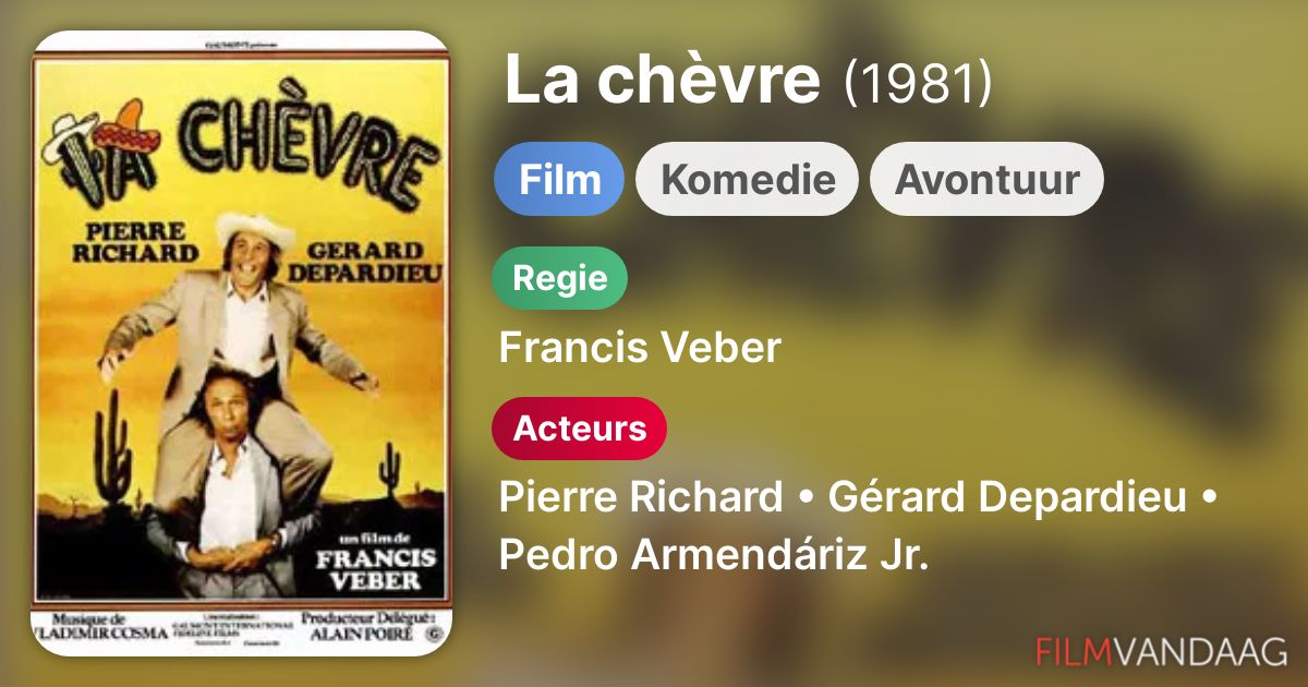 La chèvre (film, 1981) - FilmVandaag.nl
