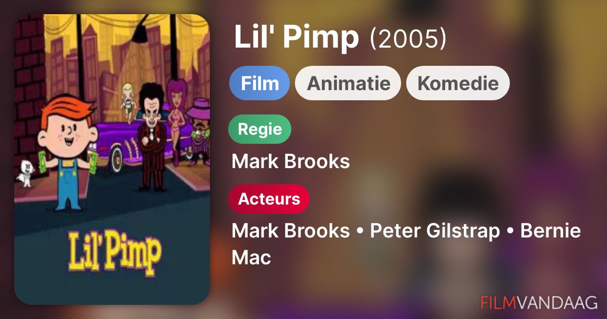 Lil' Pimp (film, 2005) - FilmVandaag.nl