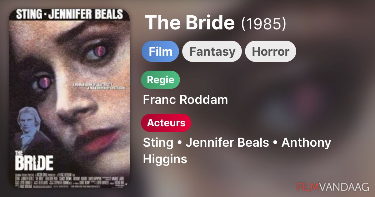 The Bride (film, 1985) - FilmVandaag.nl