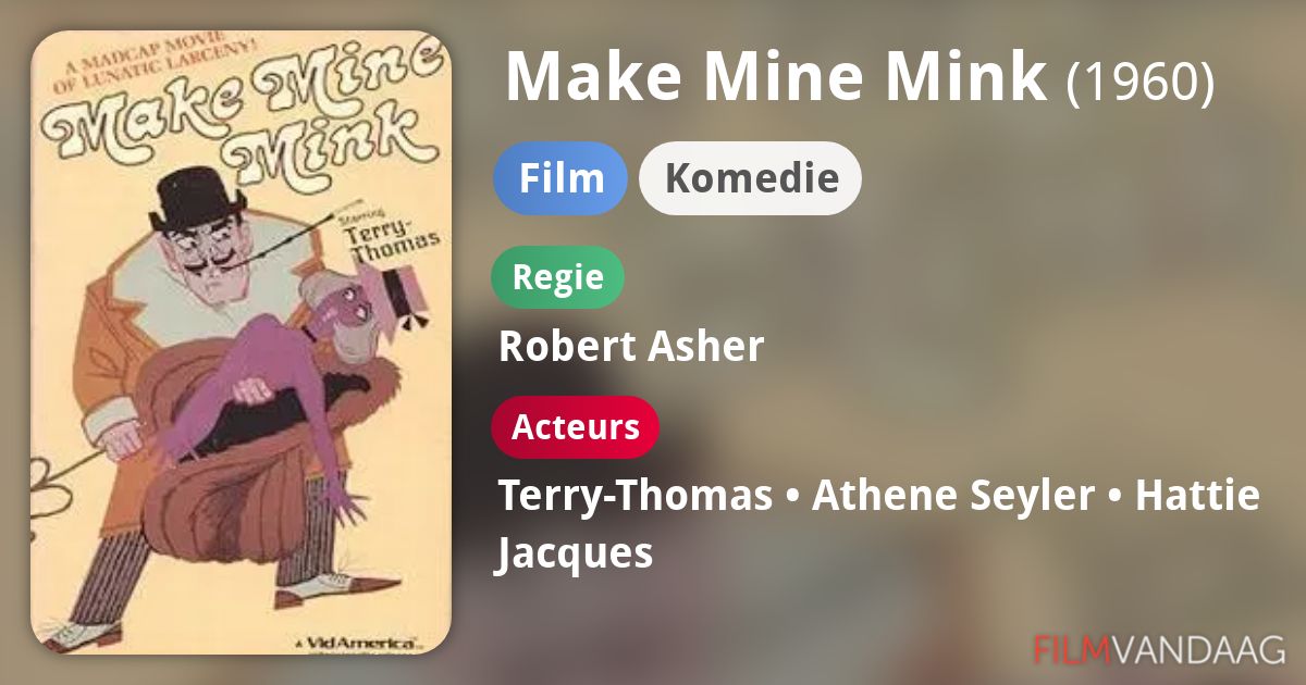 Make Mine Mink (film, 1960) - FilmVandaag.nl