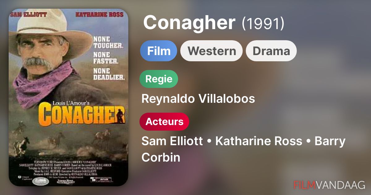 Conagher (film, 1991) - FilmVandaag.nl