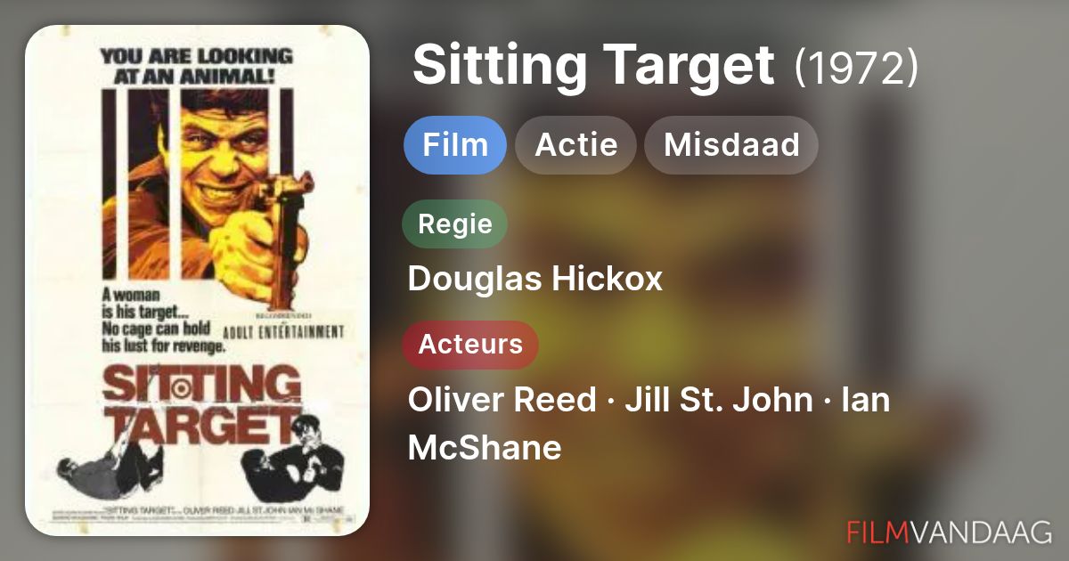 Sitting Target (film, 1972) - FilmVandaag.nl
