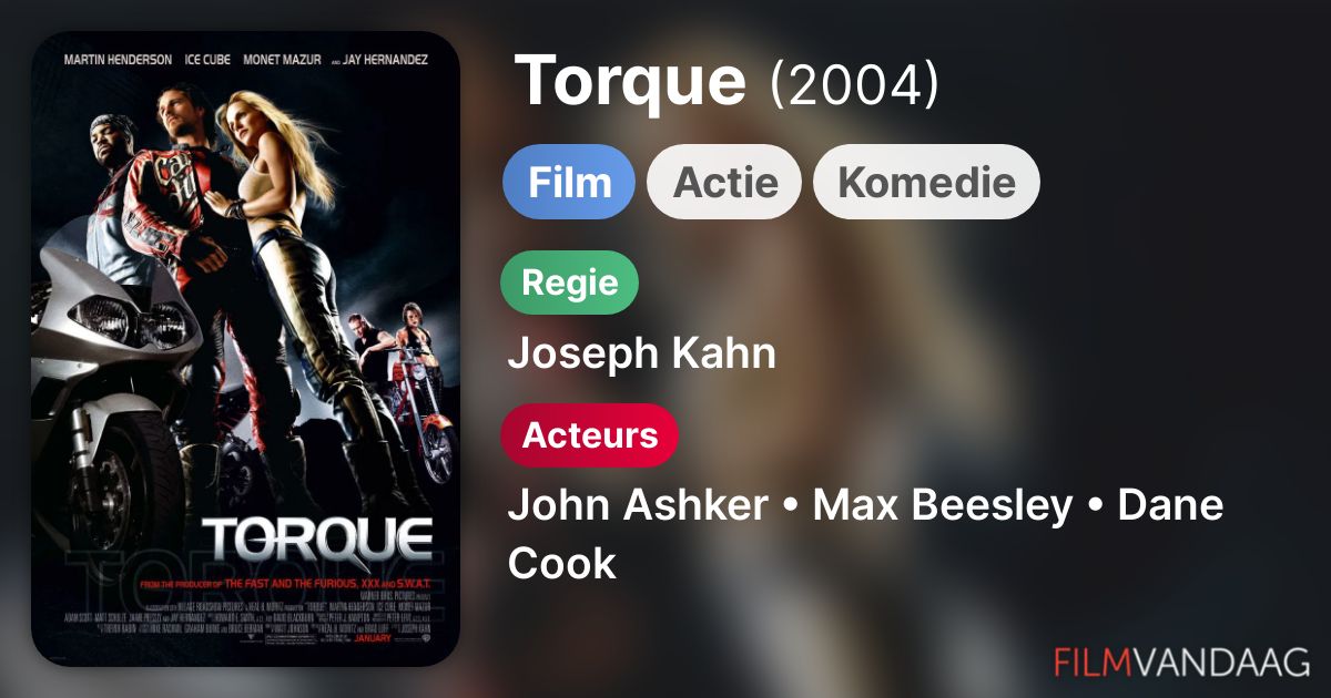 Torque (film, 2004) - FilmVandaag.nl