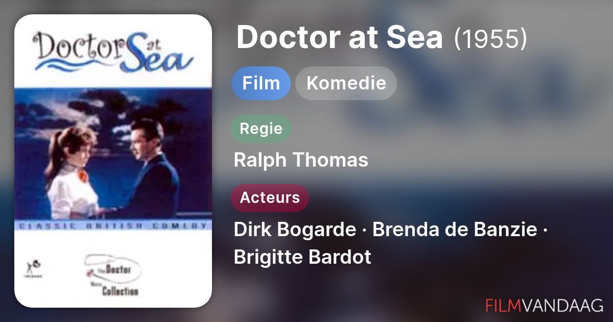 Doctor at Sea (film, 1955) - FilmVandaag.nl