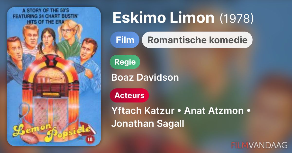 Eskimo Limon (film, 1978) - FilmVandaag.nl