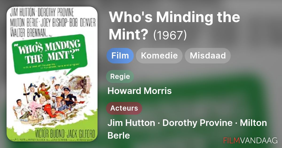 Who's Minding the Mint? (film, 1967) - FilmVandaag.nl