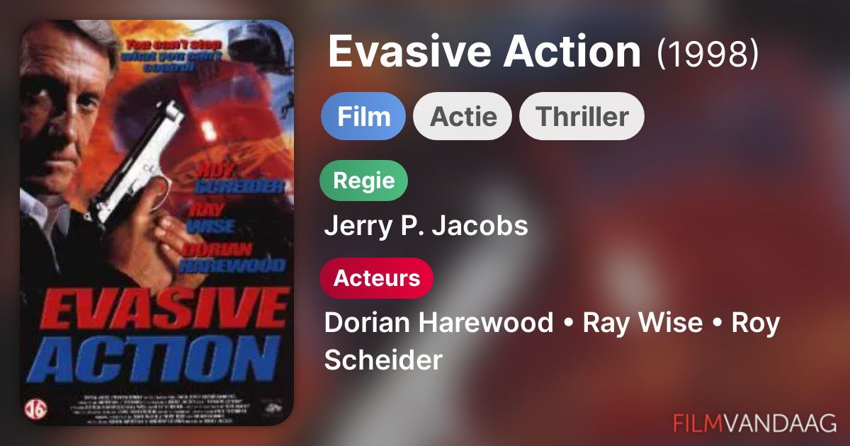 Evasive Action (film, 1998) - FilmVandaag.nl