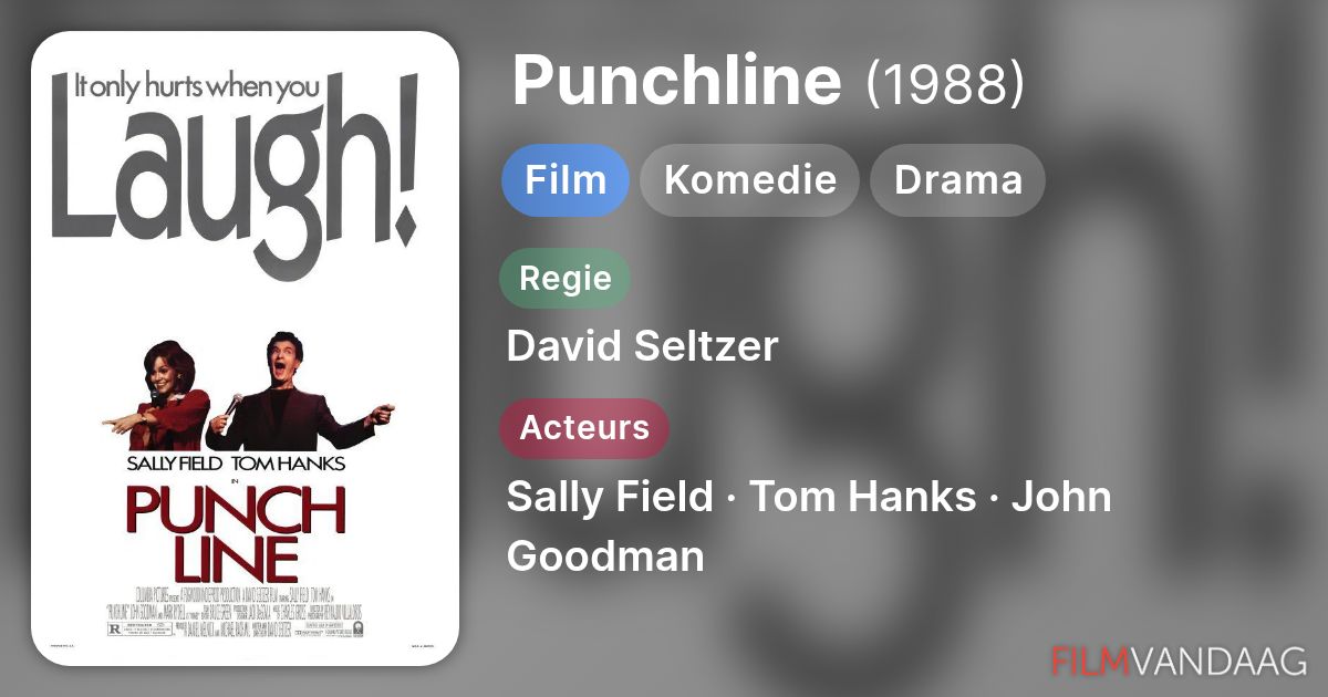 Punchline (film, 1988) - FilmVandaag.nl