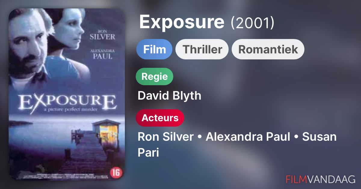 Exposure (film, 2000) - FilmVandaag.nl