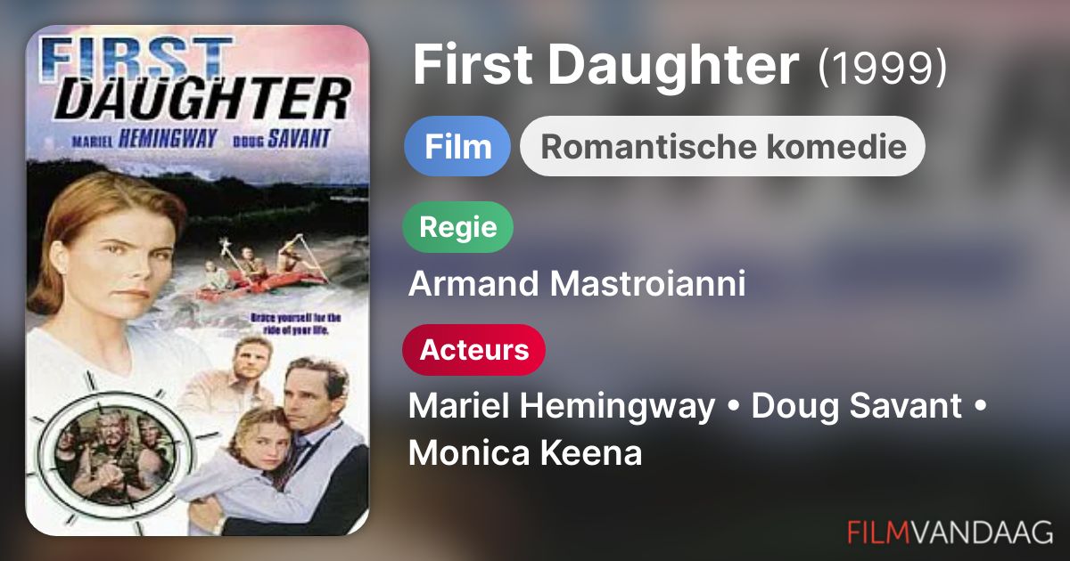 First Daughter (film, 1999) - FilmVandaag.nl