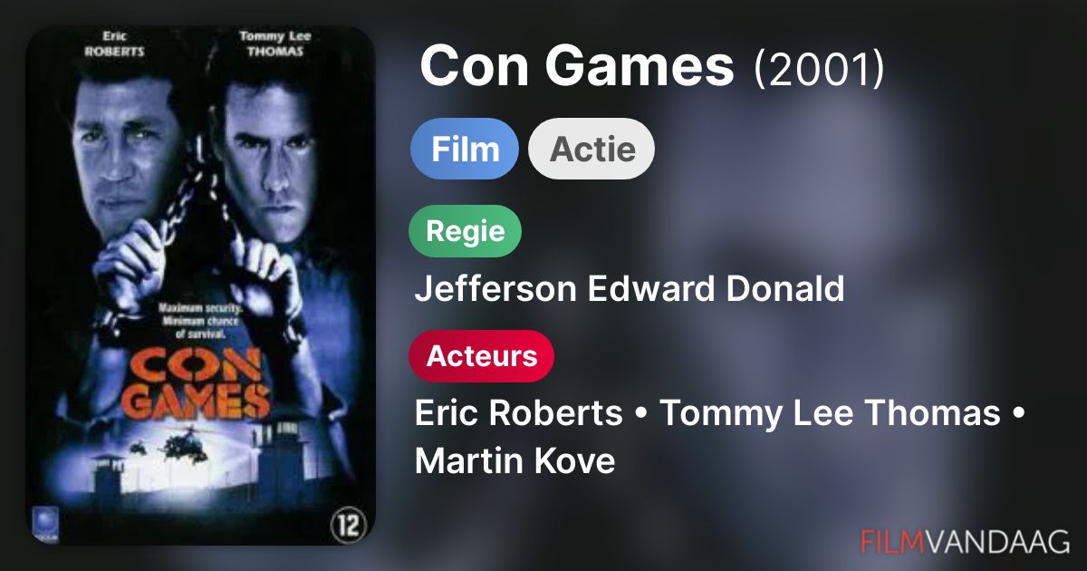 Con Games (film, 2001) - FilmVandaag.nl