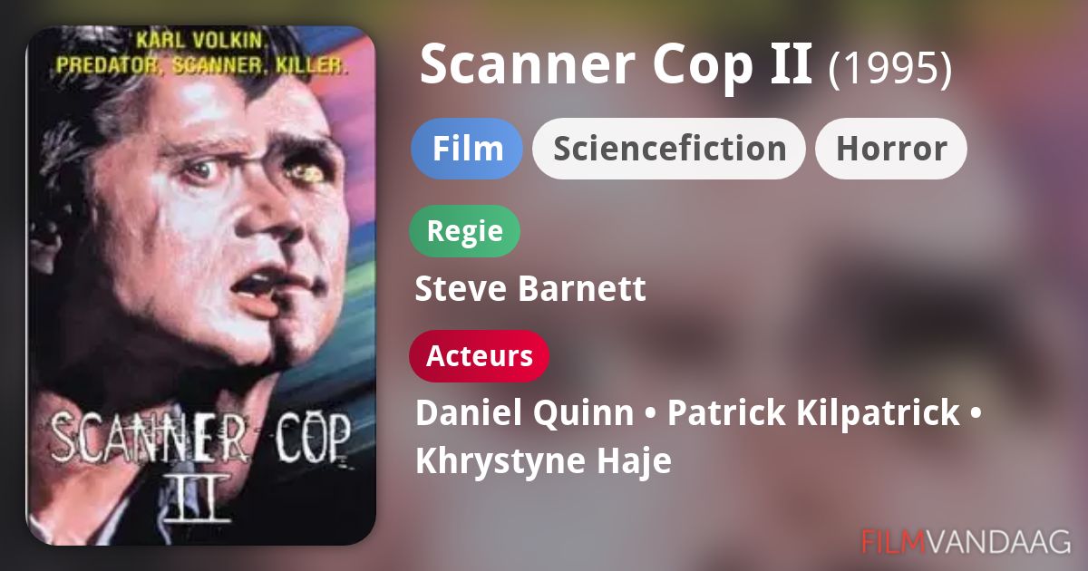 Scanner Cop II (film, 1995) - FilmVandaag.nl