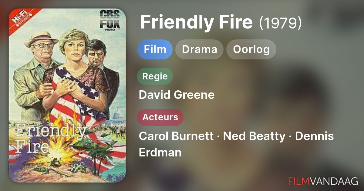 Friendly Fire (film, 1979) - FilmVandaag.nl
