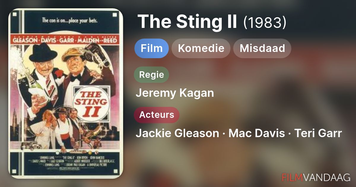 The Sting II (film, 1983) - FilmVandaag.nl