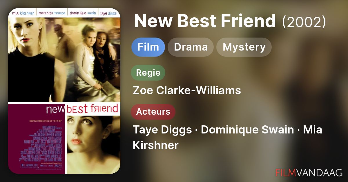New Best Friend (film, 2002) - FilmVandaag.nl