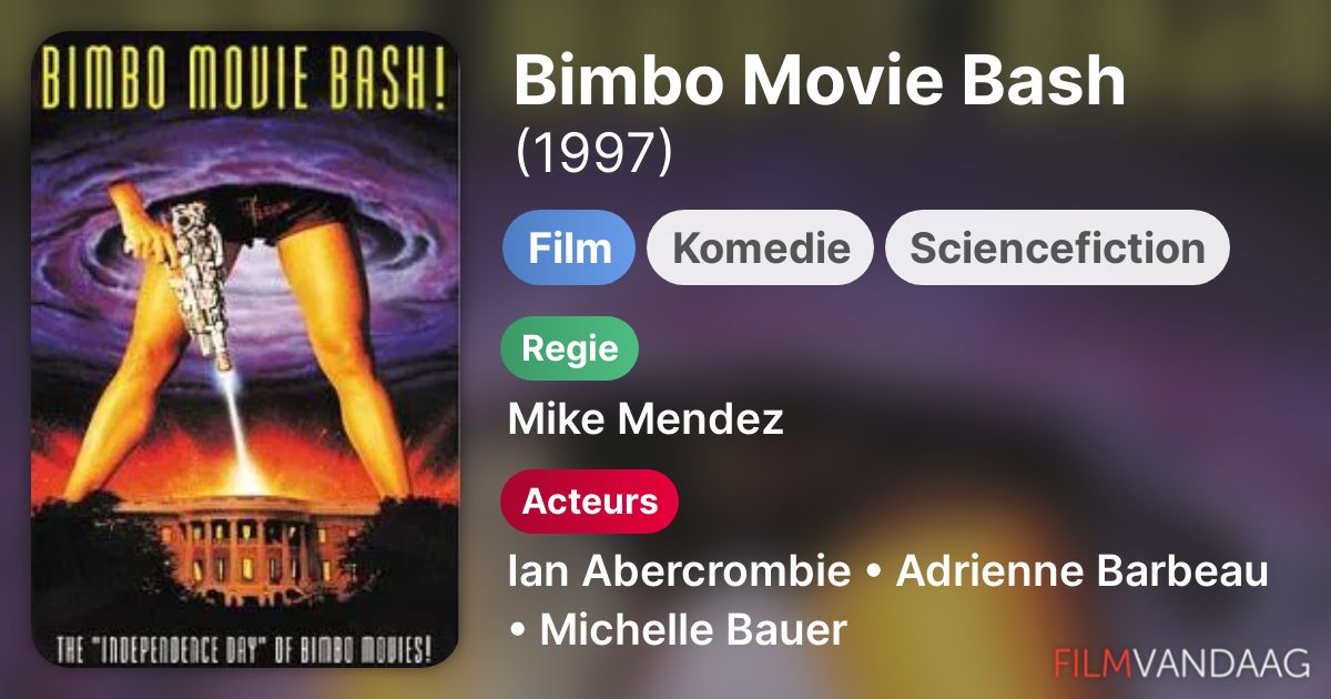 Bimbo Movie Bash (film, 1997) - FilmVandaag.nl