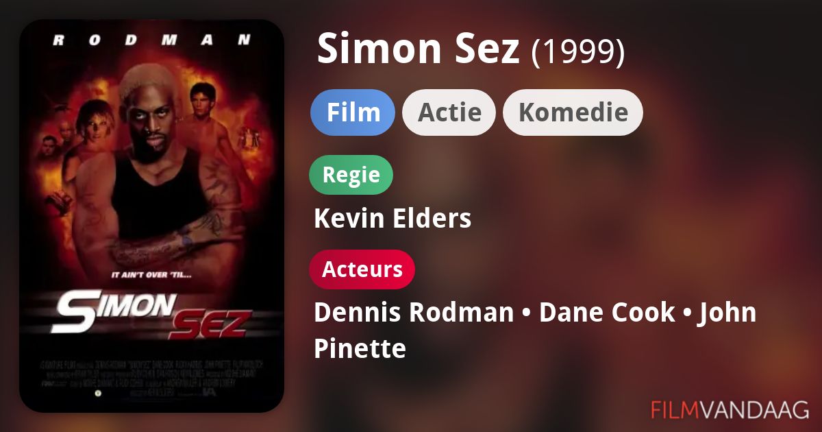 Simon Sez (film, 1999) - FilmVandaag.nl