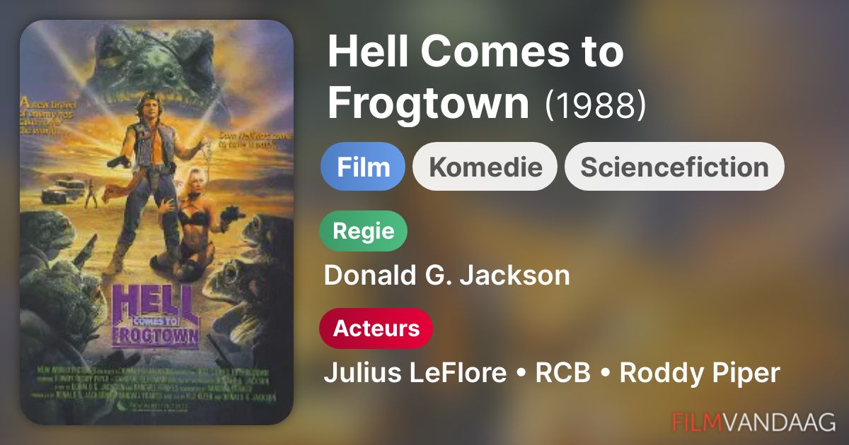 Hell Comes to Frogtown (film, 1988) - FilmVandaag.nl