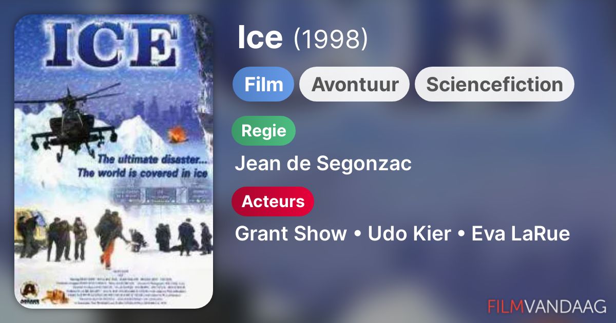 Ice (film, 1998) - FilmVandaag.nl