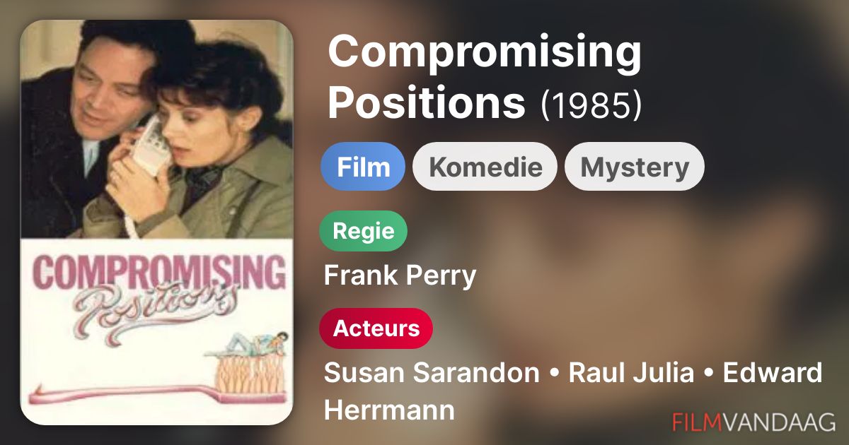 Compromising Positions (film, 1985) - FilmVandaag.nl