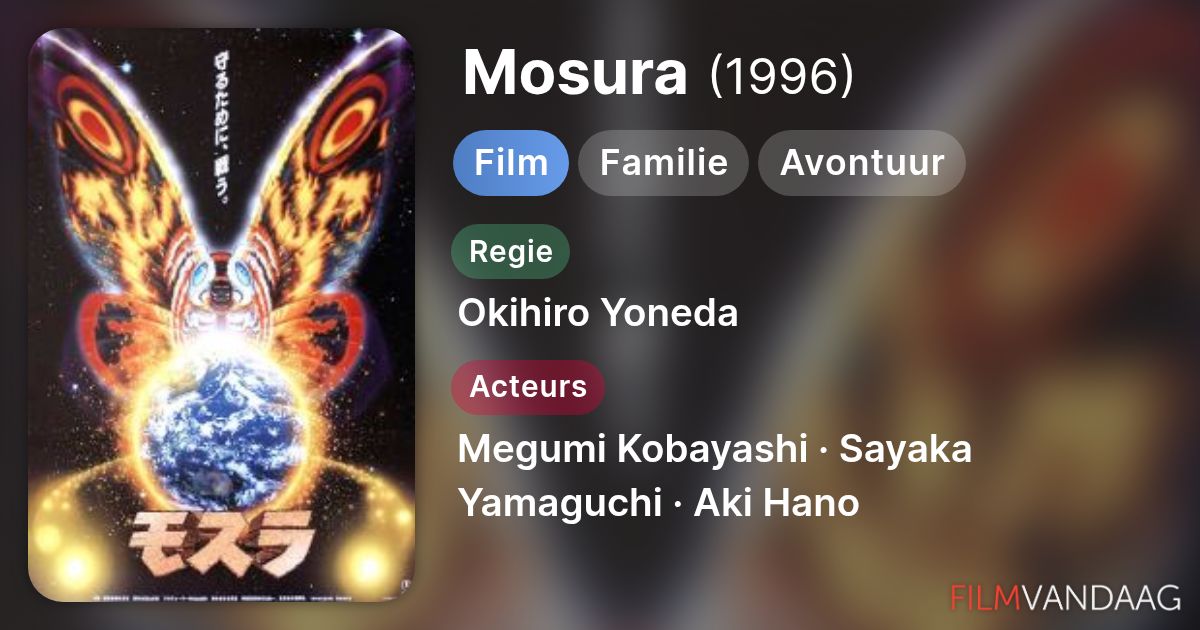 Mosura (film, 1996) - FilmVandaag.nl