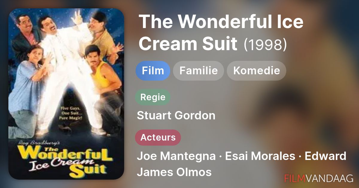 The Wonderful Ice Cream Suit (film, 1998) - FilmVandaag.nl