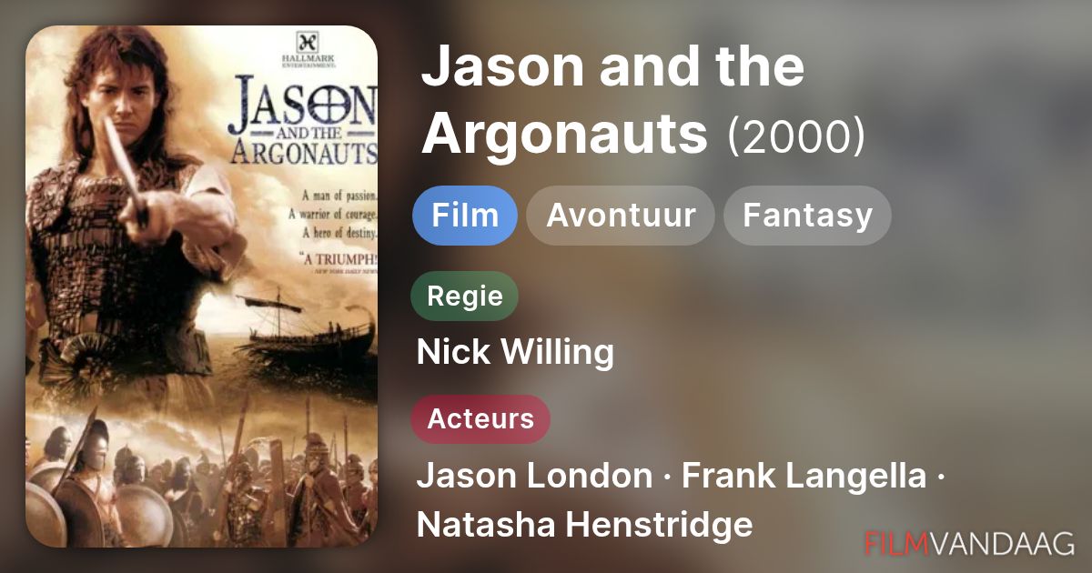 Jason and the Argonauts (film, 2000) - FilmVandaag.nl