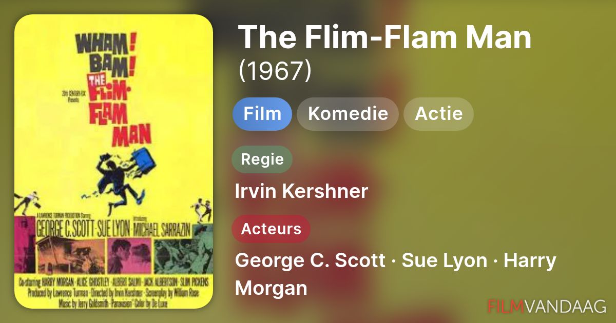 The Flim-Flam Man (film, 1967) - FilmVandaag.nl
