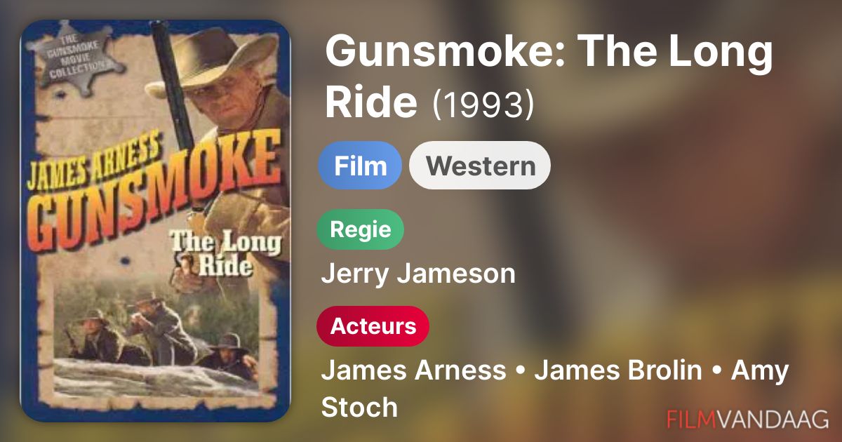 Gunsmoke: The Long Ride (film, 1993) - FilmVandaag.nl