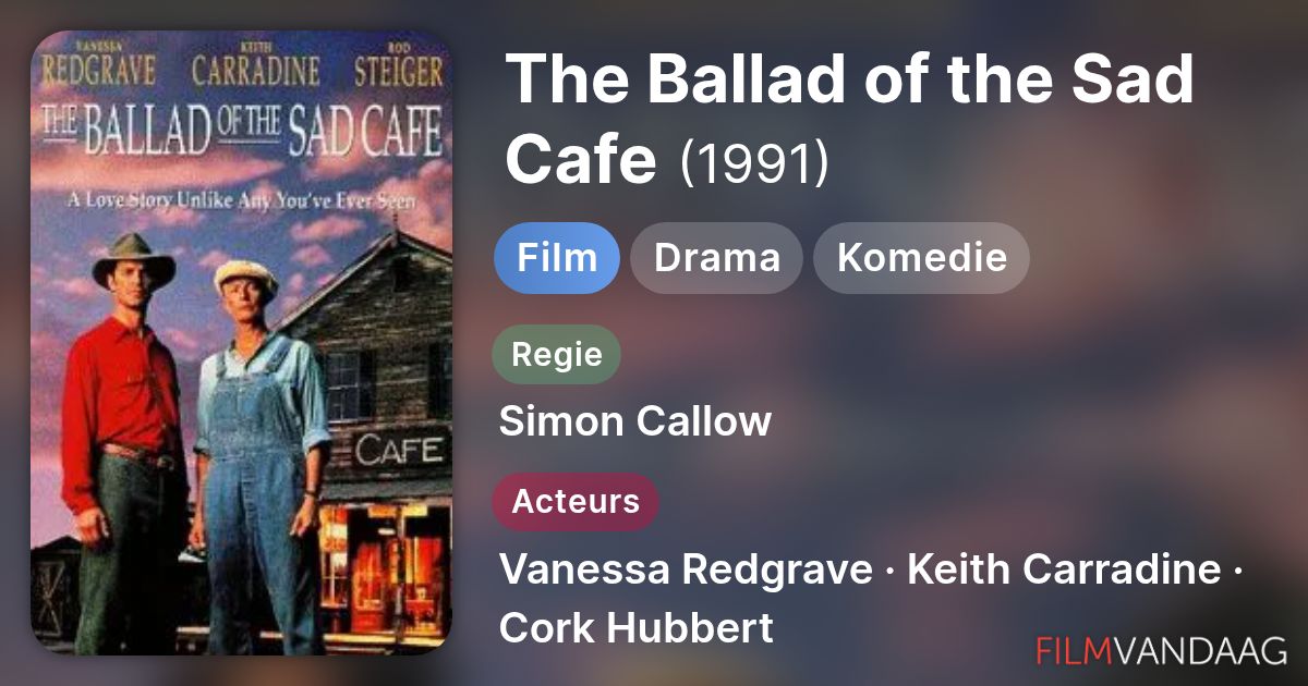 The Ballad of the Sad Cafe (film, 1991) - FilmVandaag.nl
