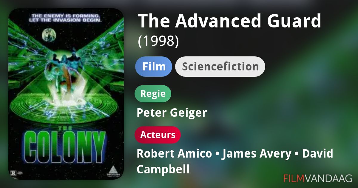 The Advanced Guard (film, 1998) - FilmVandaag.nl