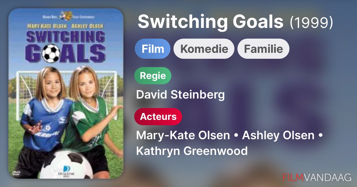 Switching Goals (film, 1999) - FilmVandaag.nl