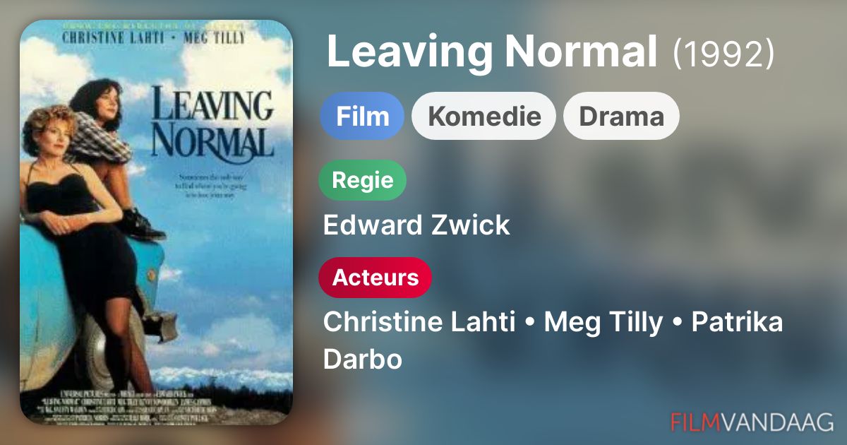 Leaving Normal (film, 1992) - FilmVandaag.nl