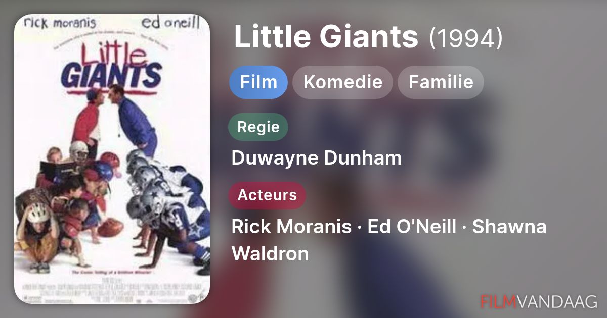 Little Giants (film, 1994) - FilmVandaag.nl