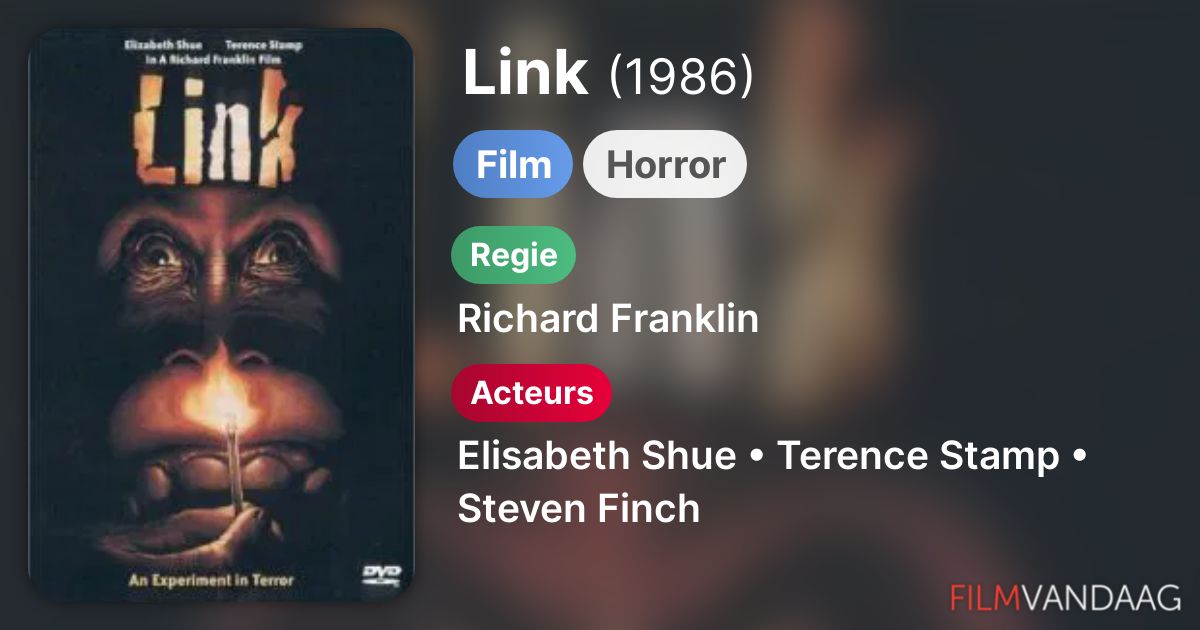 Link (film, 1986) - FilmVandaag.nl