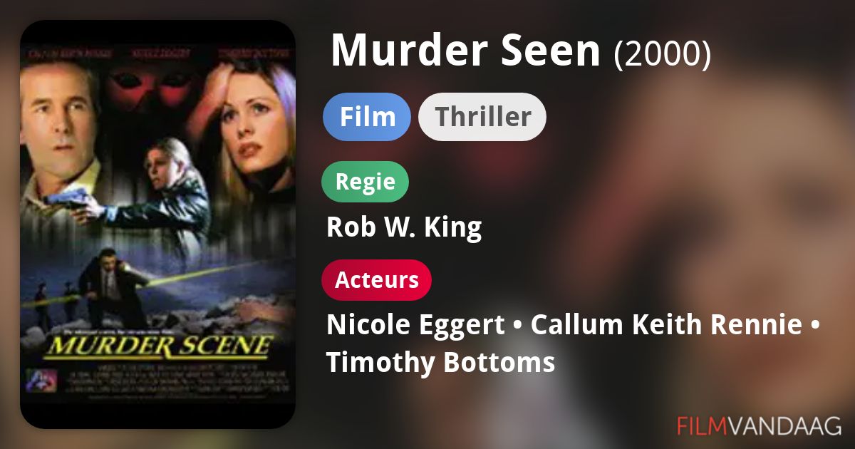 Murder Seen (film, 2000) - FilmVandaag.nl