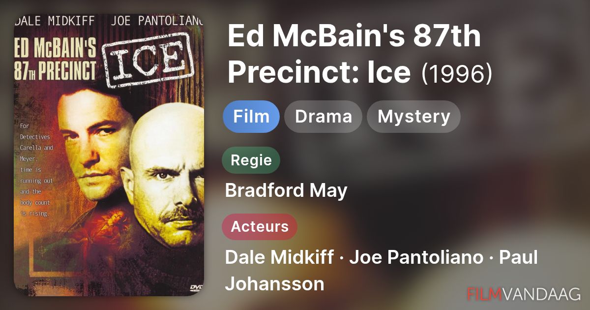 Ed McBain's 87th Precinct: Ice (film, 1996) - FilmVandaag.nl