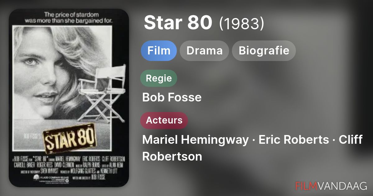 Star 80 (film, 1983) - FilmVandaag.nl