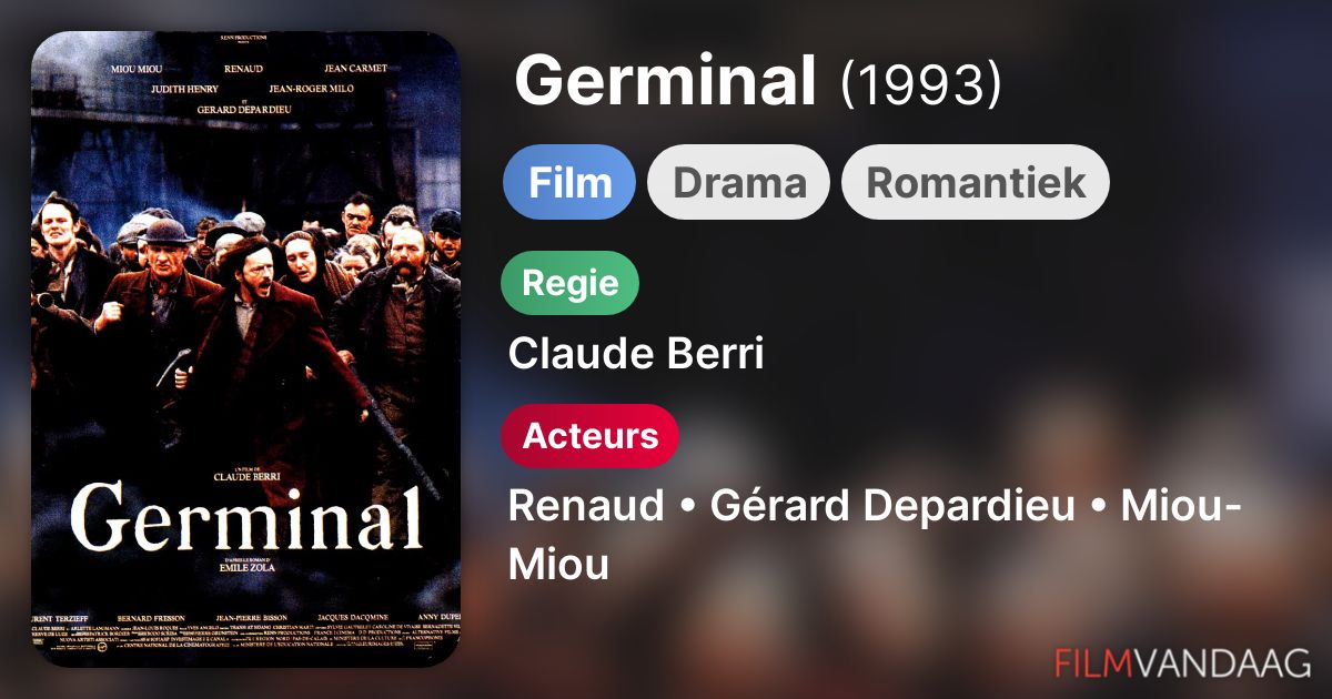 Germinal (film, 1993) - FilmVandaag.nl